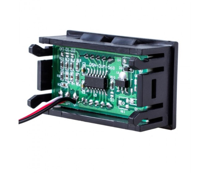 On-Board LED Voltage Display