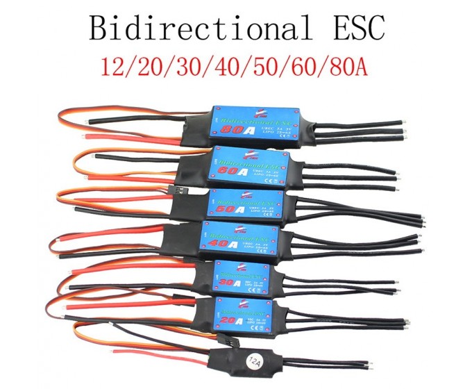 ZMR 40A Bidirectional Brushless ESC for Remote Control