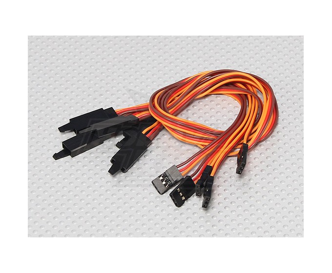 30CM Servo Lead Extention (JR) with hook