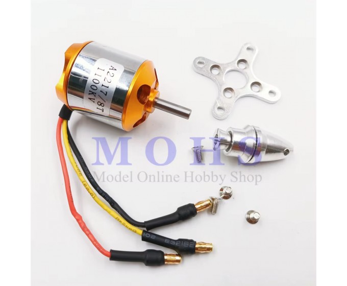 A2217 1500kv Brushless Outrunner Motor + 40A esc