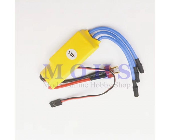 A2217 1500kv Brushless Outrunner Motor + 40A esc